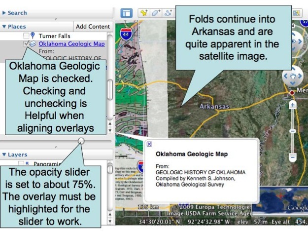 Adding Overlays in Google Earth